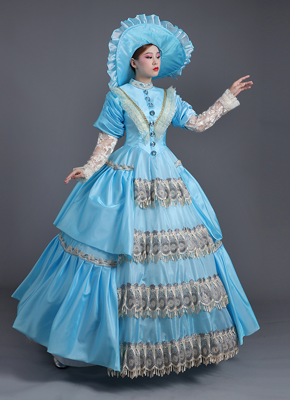 Baroque Rococo Southern Belle Dress Revolutionary Ball Gown