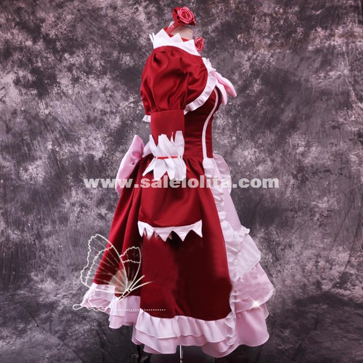 Cosplay Costume Black Butler Ciel Kuroshitsuji Elizabeth Party Dress ...